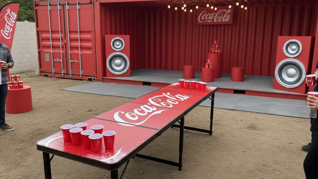 Heavy Duty Import Beer Pong Table - Promotoss