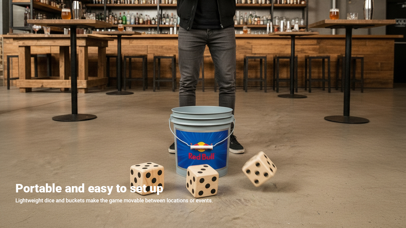 redbull giant bar dice - Promotoss
